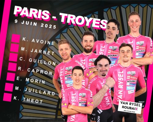 Paris-Troyes 2025 : Présentation et compo équipe – Velo Club Roubaix